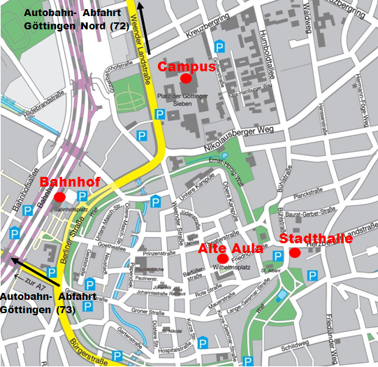 Öffentlicher Nahverkehr vor Ort - Georg-August-Universität Göttingen